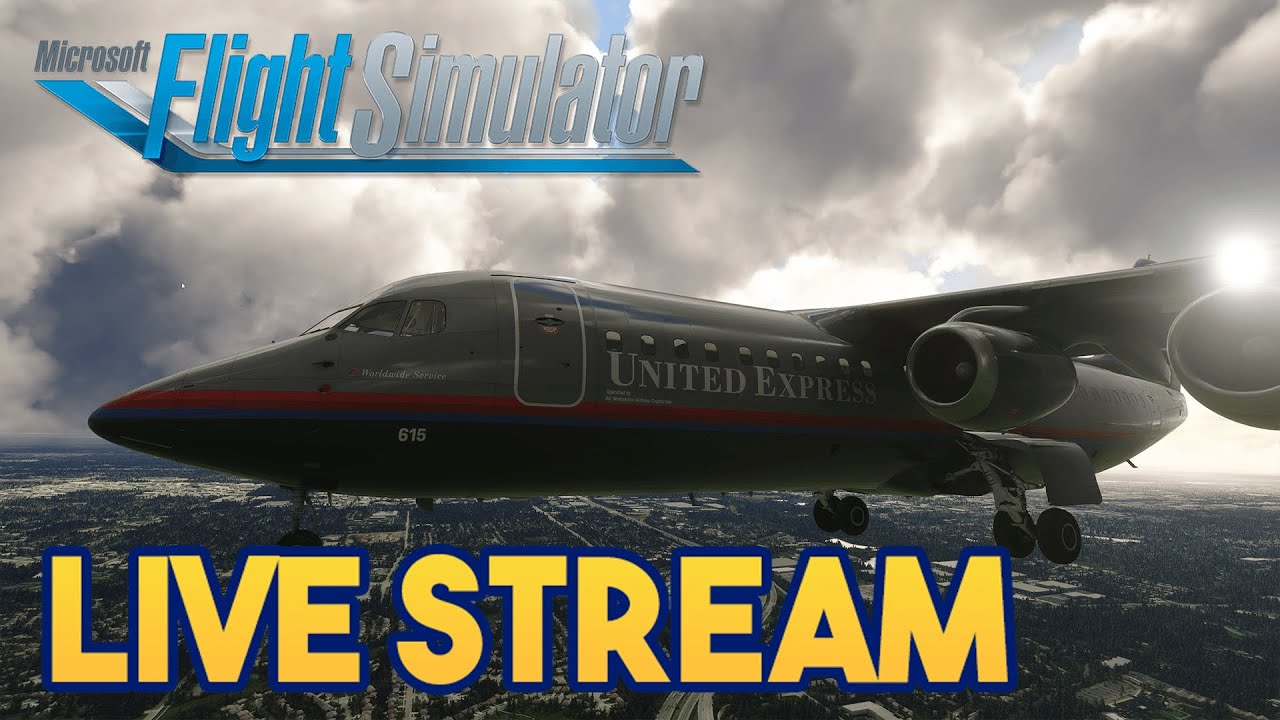 Microsoft Flight Simulator - UNITED EXPRESS BAE 146 VERSION 2 PREVIEW